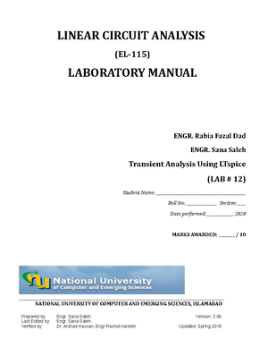Assignment 3 LCA Spring 2023 - National University of Computer ...