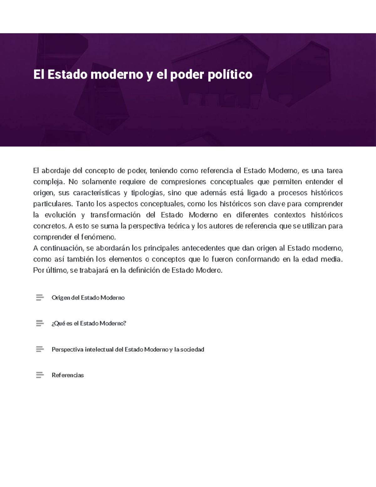 Sociologia del Poder Modulo 2 Capitulo 1 - El abordaje del concepto de ...