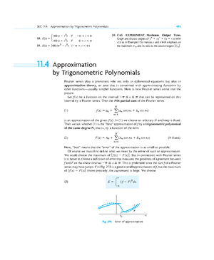 Advanced Engineering Mathematics (78) - SEC. 11 Orthogonal Series ...