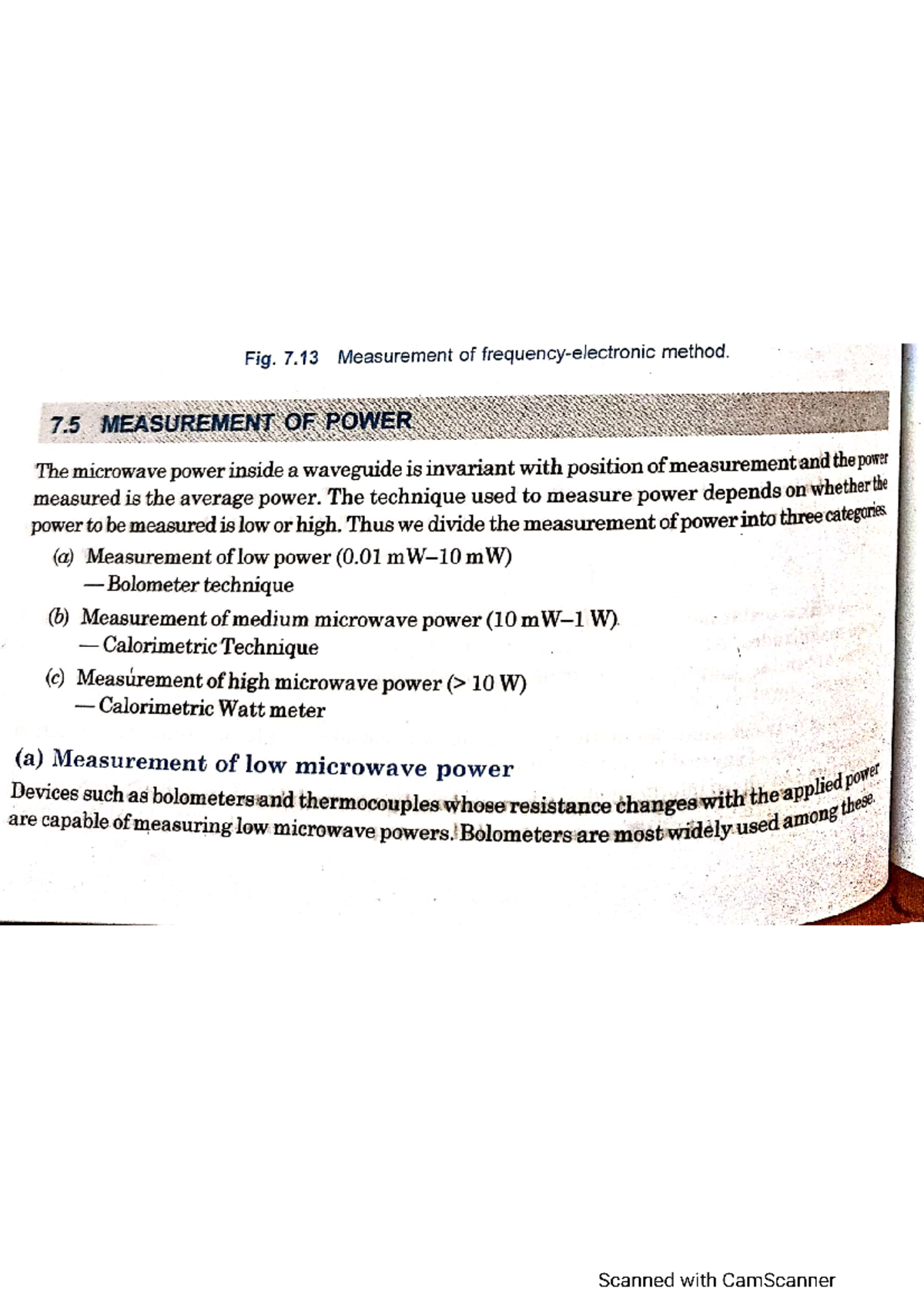 Microwave low power measurement - Microwave and Wave Engineering(MWE ...