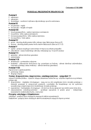 Prawoznawstwo-2 - 21/22 - PRAWOZNAWSTWO (30) ŹRÓDŁA PRAWA SYSTEM I HIERARCHIA ŹRÓDEŁ PRAWA WG ...