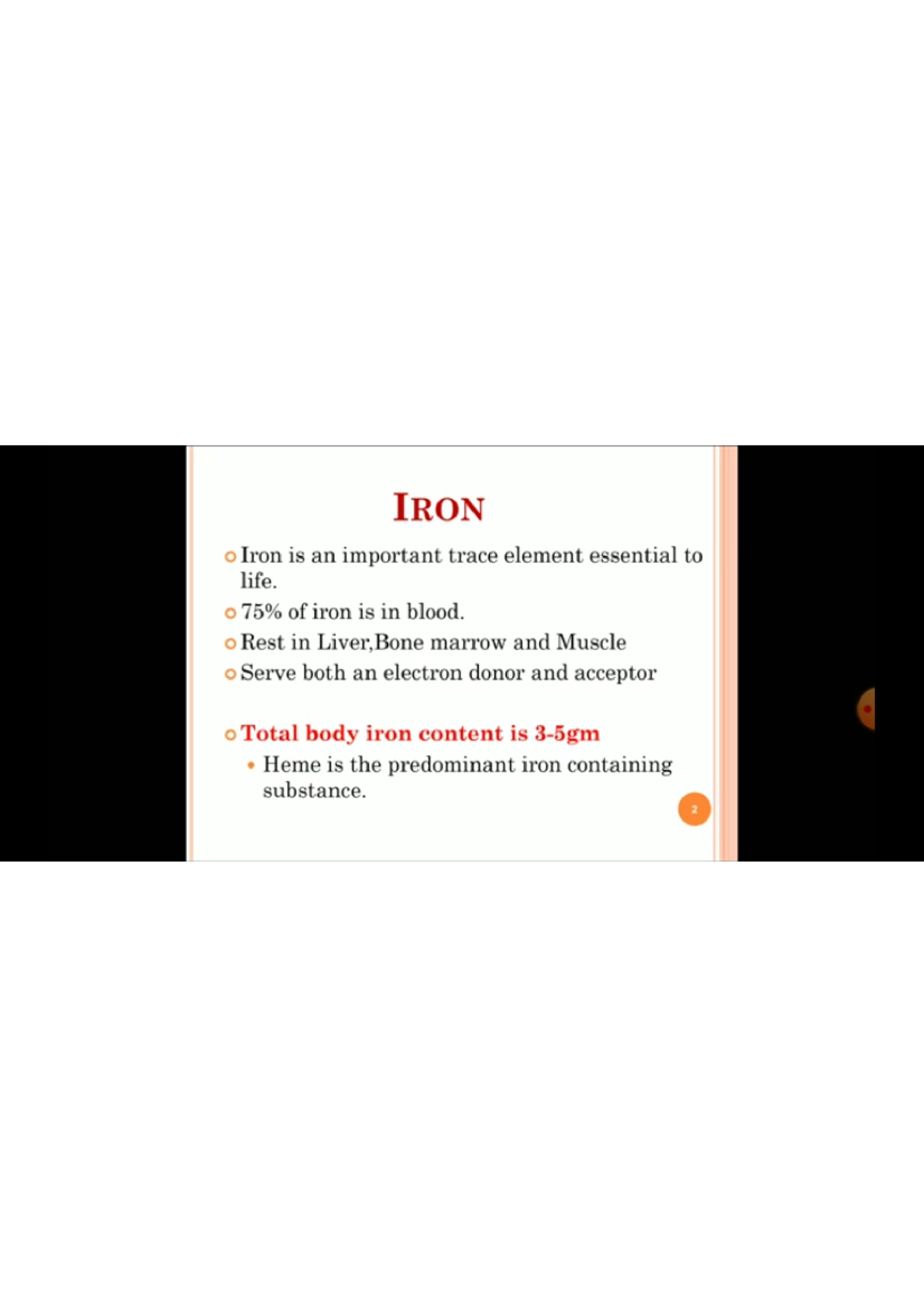 Iron - Easy notes - BDS - Studocu