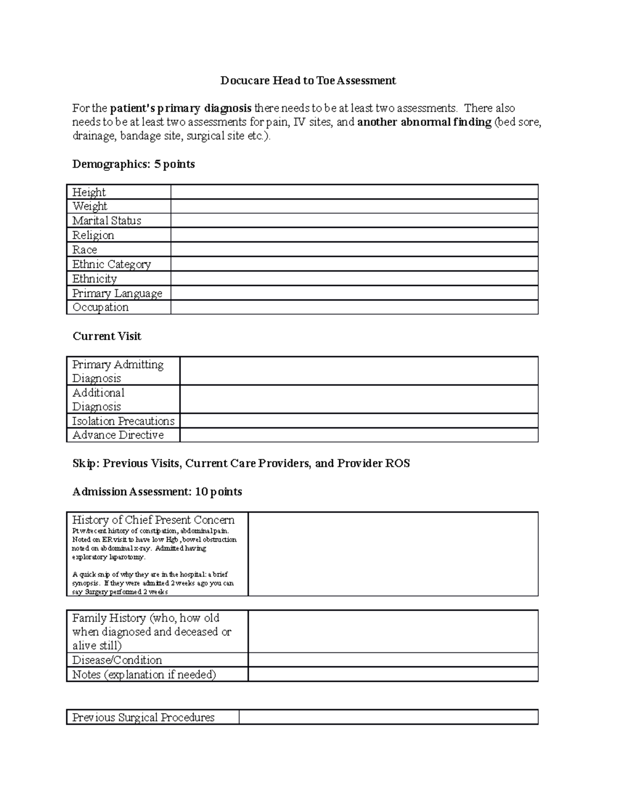 Docucare-Head-to-Toe-Assessment-Clinical-Form - Docucare Head to Toe ...