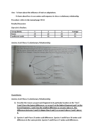 BIOL 10 Lab 1 - Lab manual - 1 EXPERIMENT A1: MEASUREMENTS Learning ...