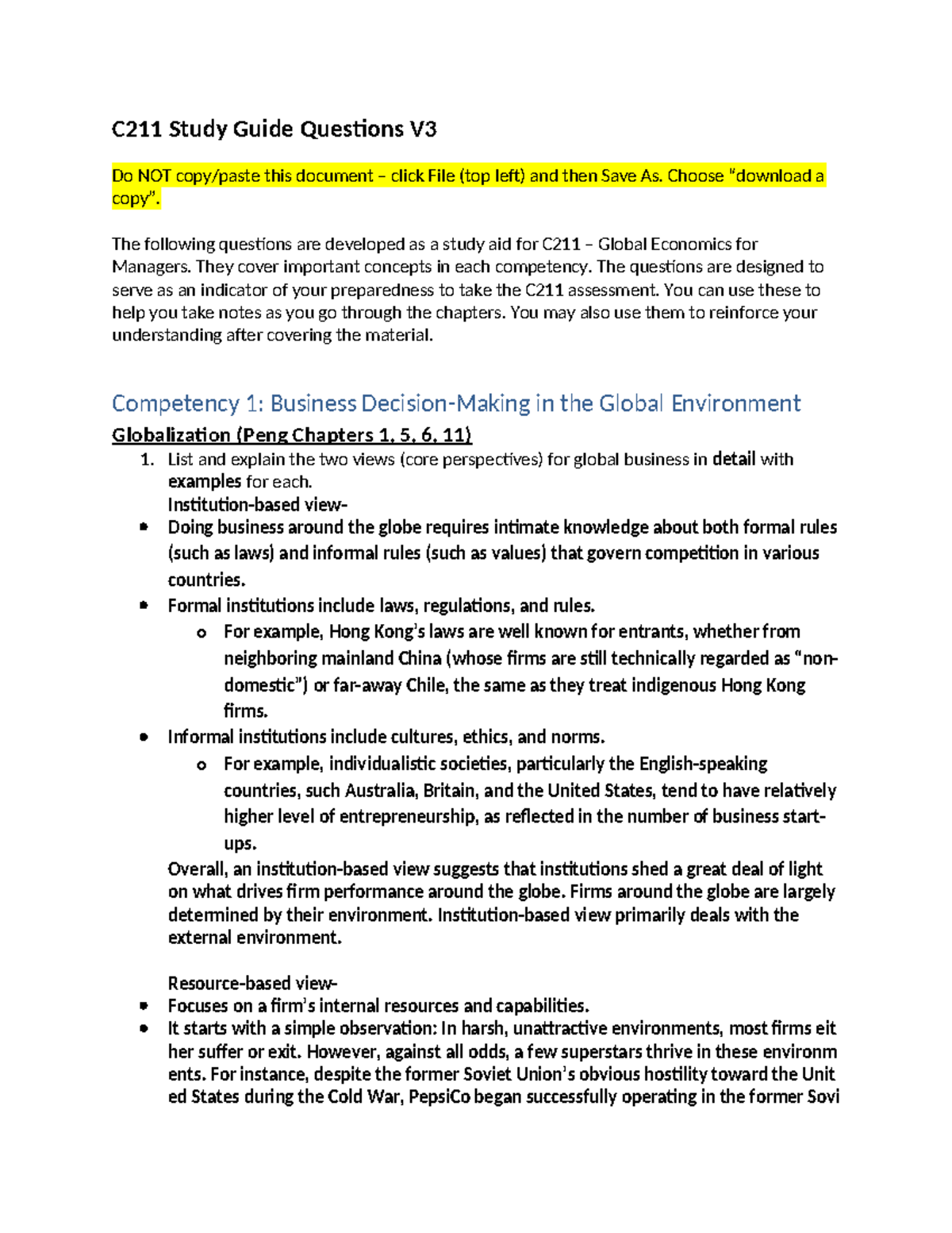 C211 Study Guide Questions V3 - Choose “download a copy”. The following questions are developed ...