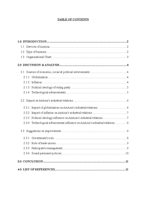 Industrial Training Report Human Resource AB201 Example - INDUSTRIAL ...