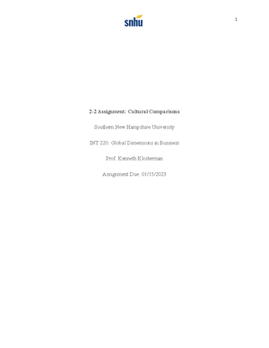 INT 220 Business Brief 2-1 Milestone One - INT 220 Business Brief ...