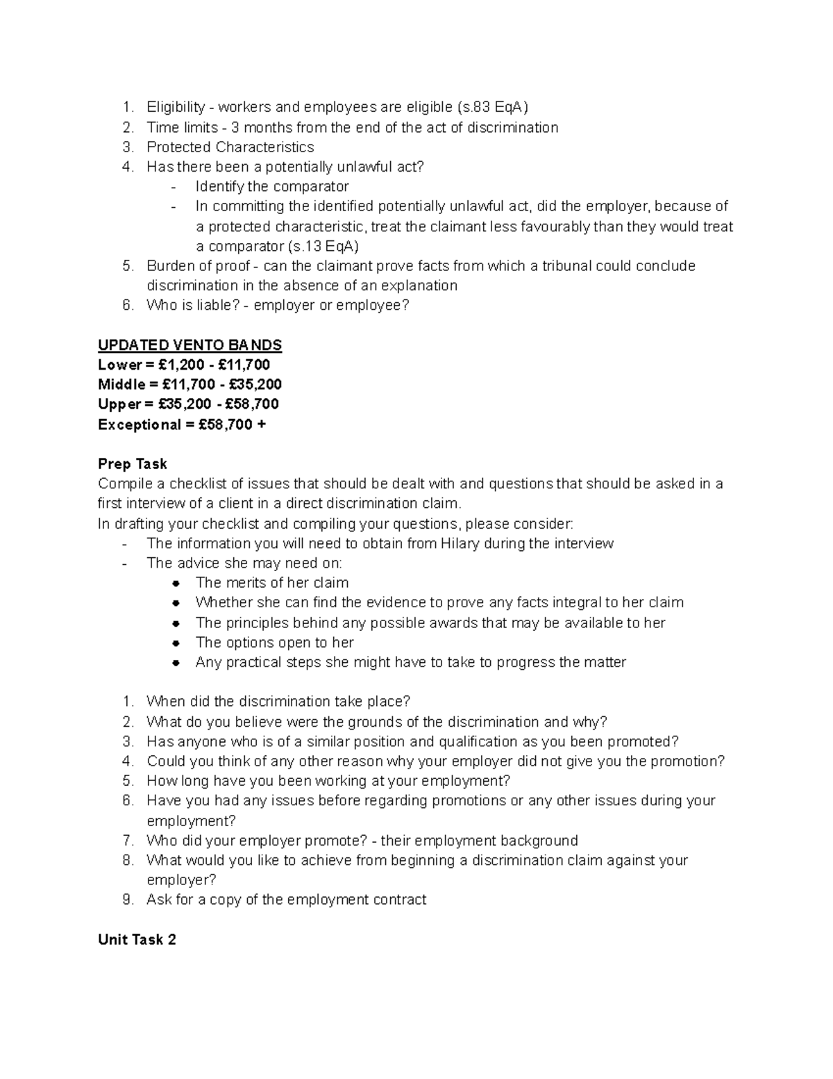 Employment Workshop 5 - Eligibility - workers and employees are ...