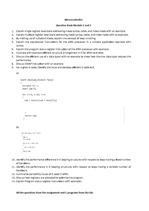 BCS301 Mathematics Model Question Paper 2 - Model Question Paper-II ...