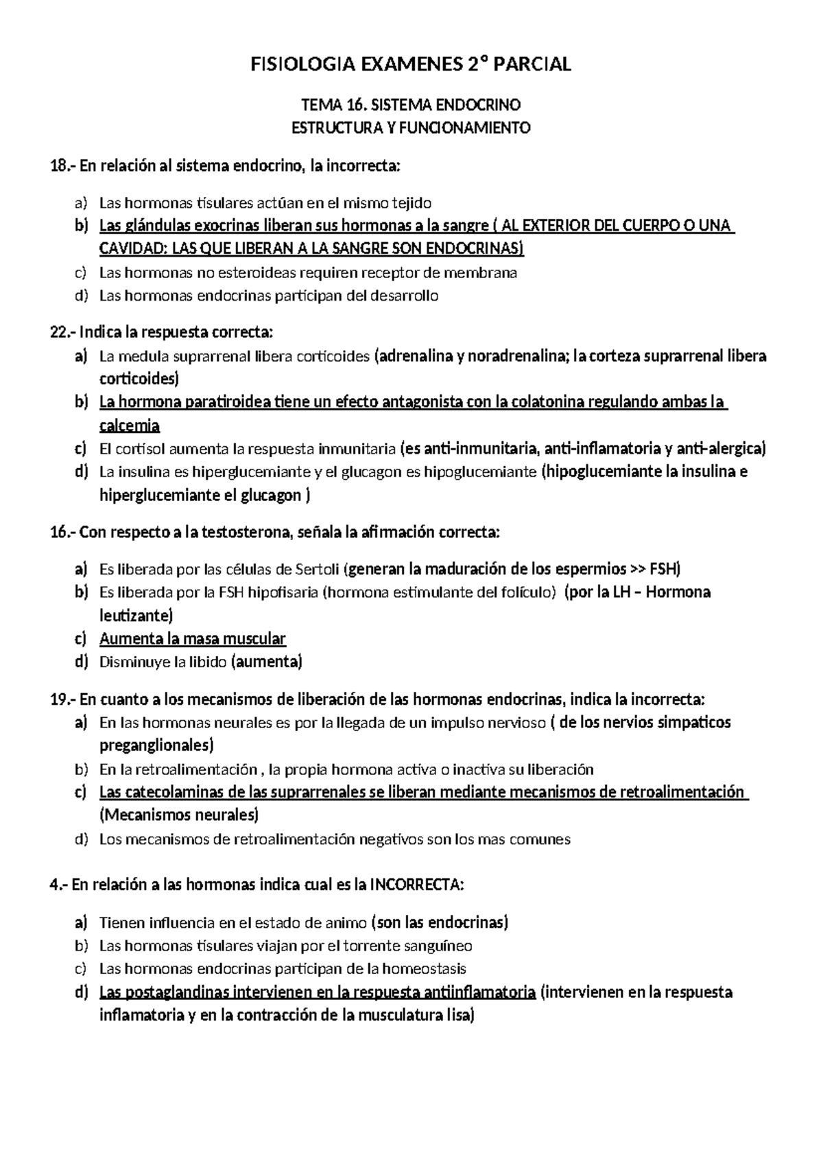 Examen 2º parcial fisio - FISIOLOGIA EXAMENES 2º PARCIAL TEMA 16 ...