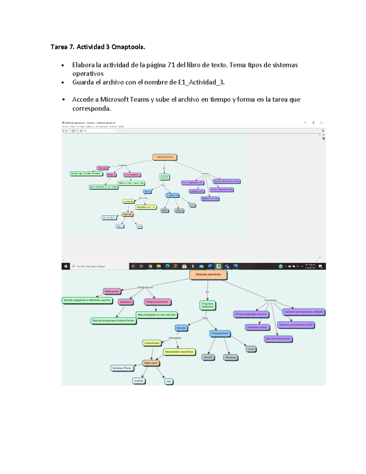 E1 Actividad 3 - mapa mental - Tecnología De La Información Y ...
