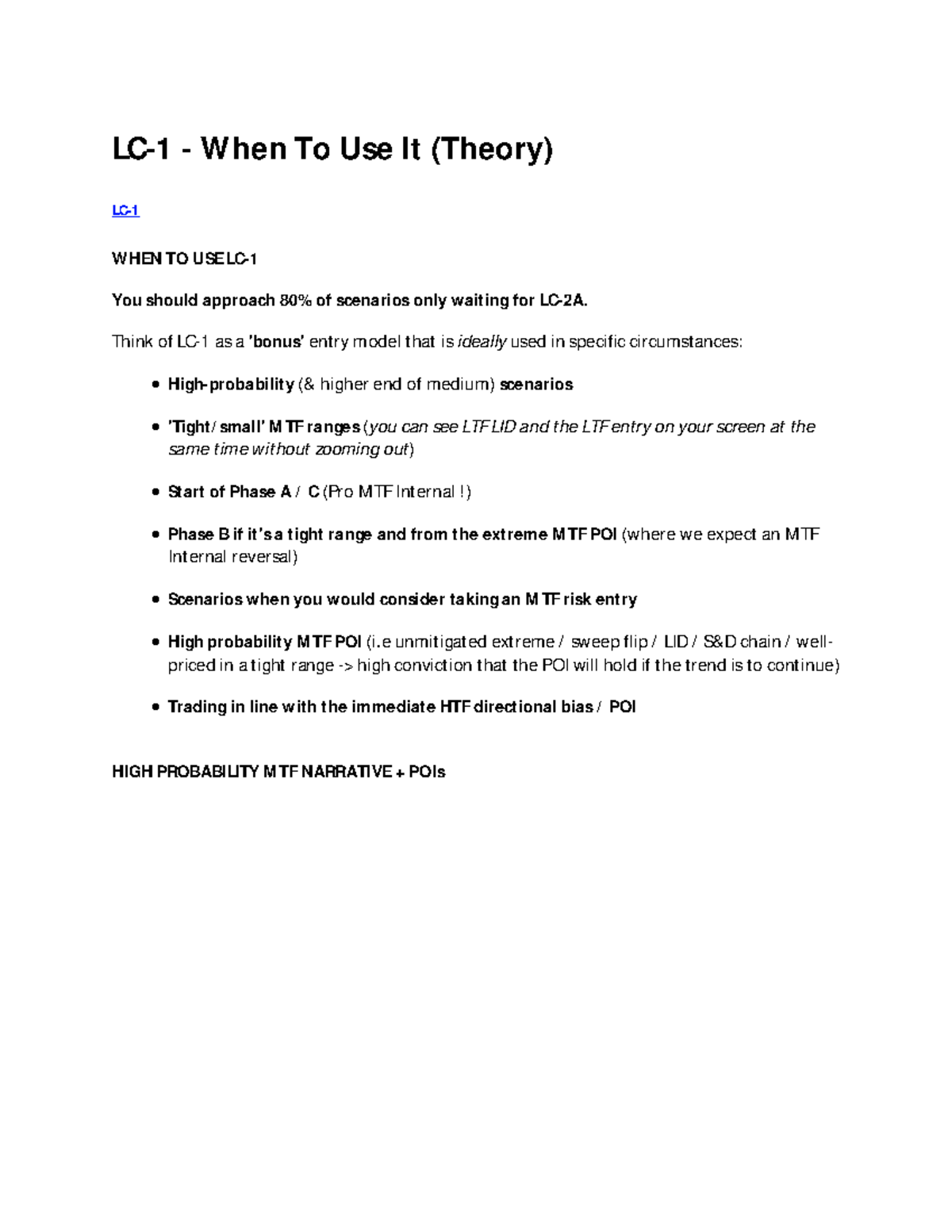 3. LC-1 - When To Use It (Theory) - LC-1 - When To Use It (Theory) LC ...