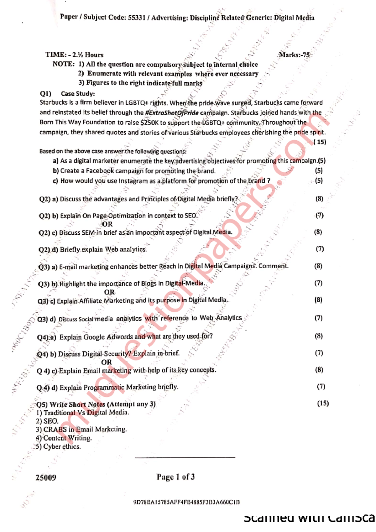 Arts ba-in-multimedia-and-mass-communication-bammc semester-6 2023 may ...