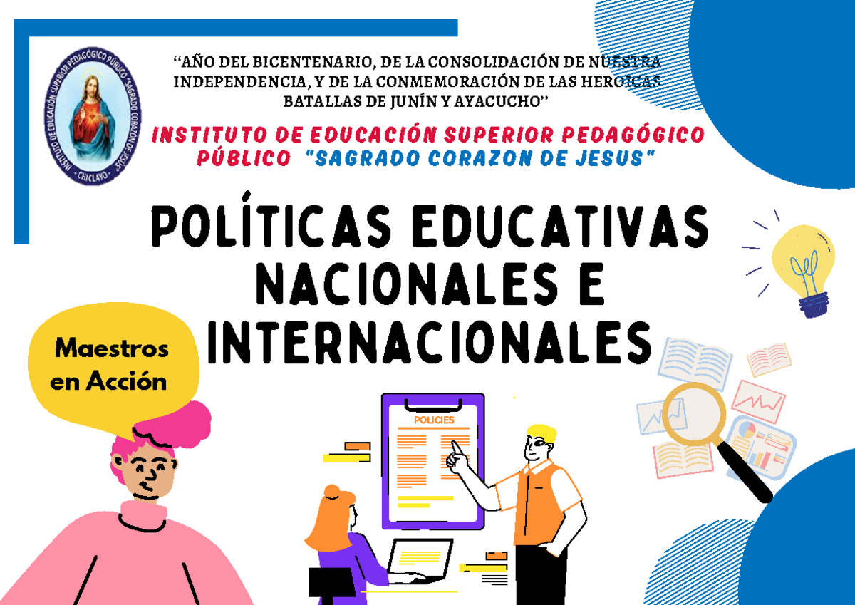 T5 MAPA Conceptual DE LAS Politicas Educativa - Políticas Educativas Nacionales e ...