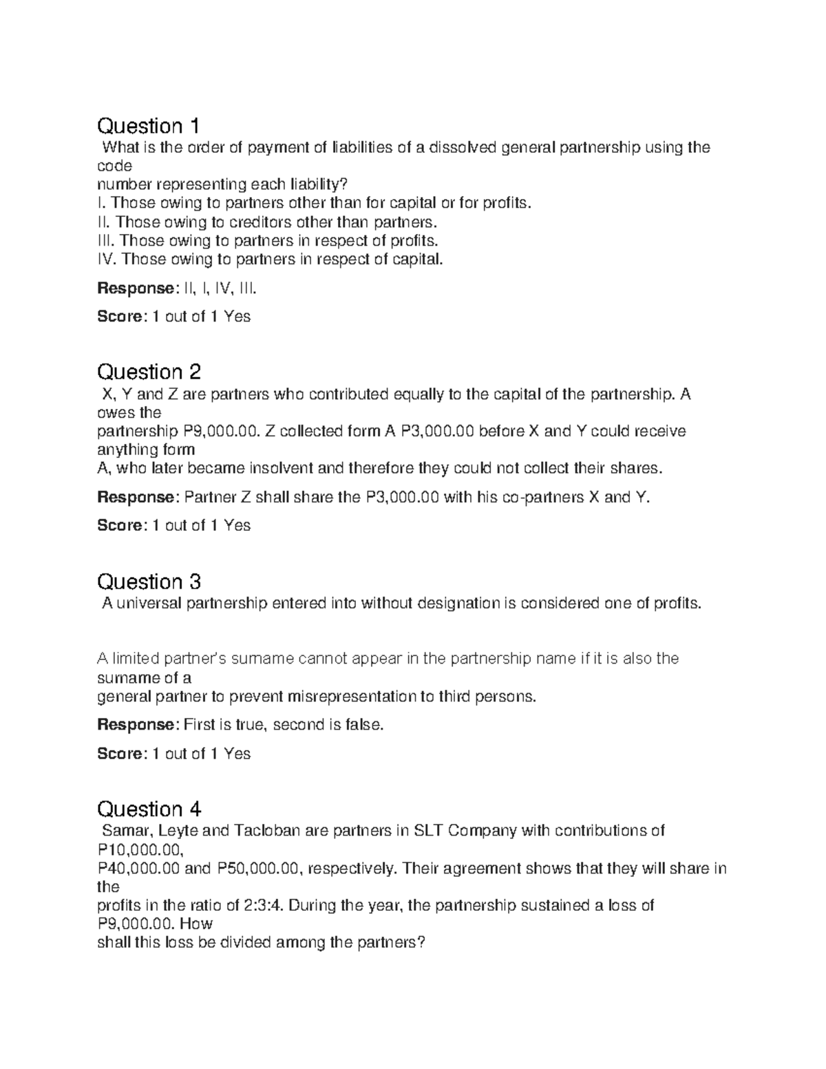 Awitt - fsgsz g sgfsfgsg z sfg - What is the order of payment of ...