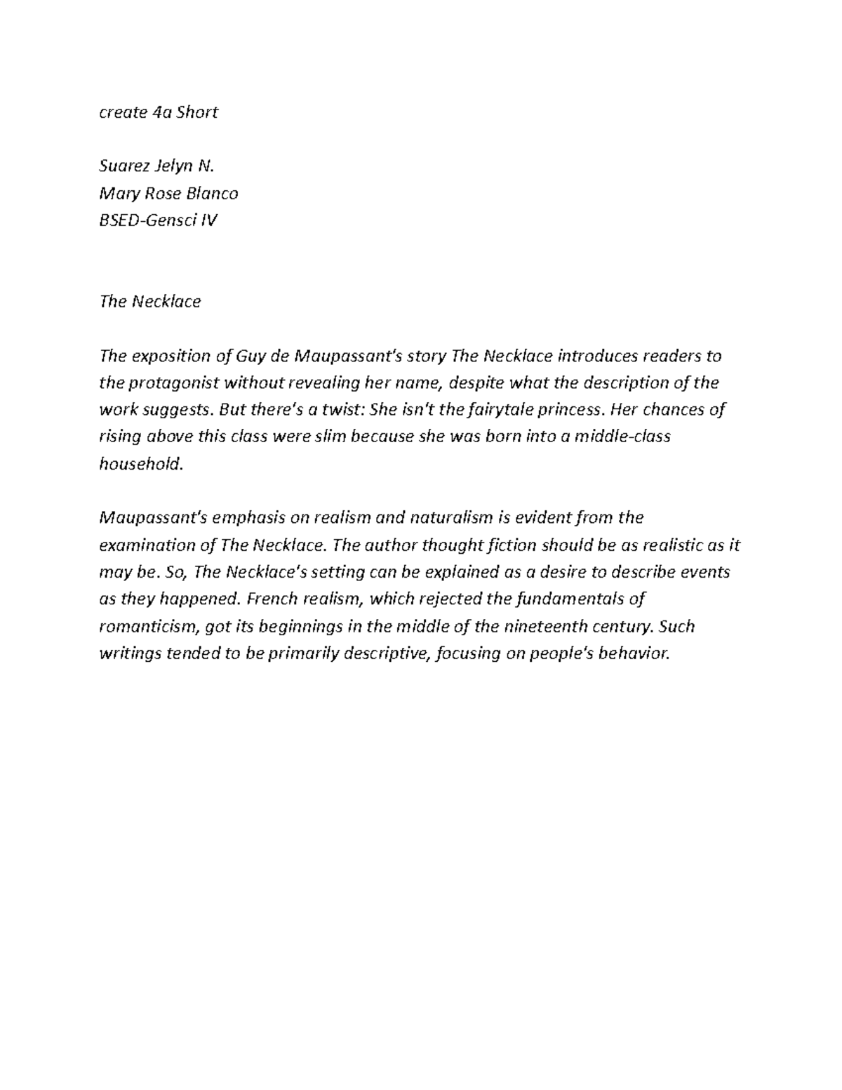 Suarez create 4a Short - bjnk - create 4a Short Suarez Jelyn N. Mary ...