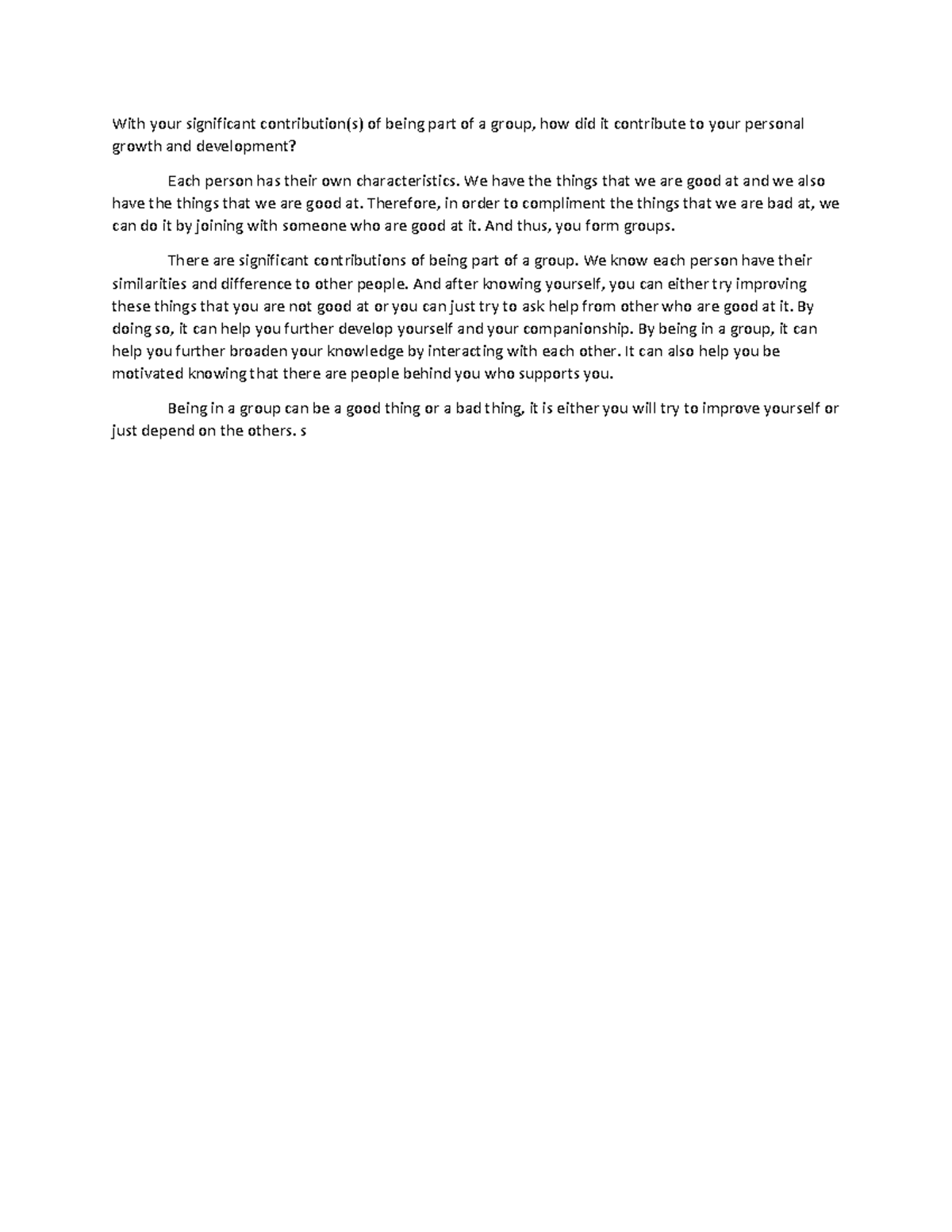 DE Ocampo JV-CWTS101-B3-Essay 4 - With your significant contribution(s ...