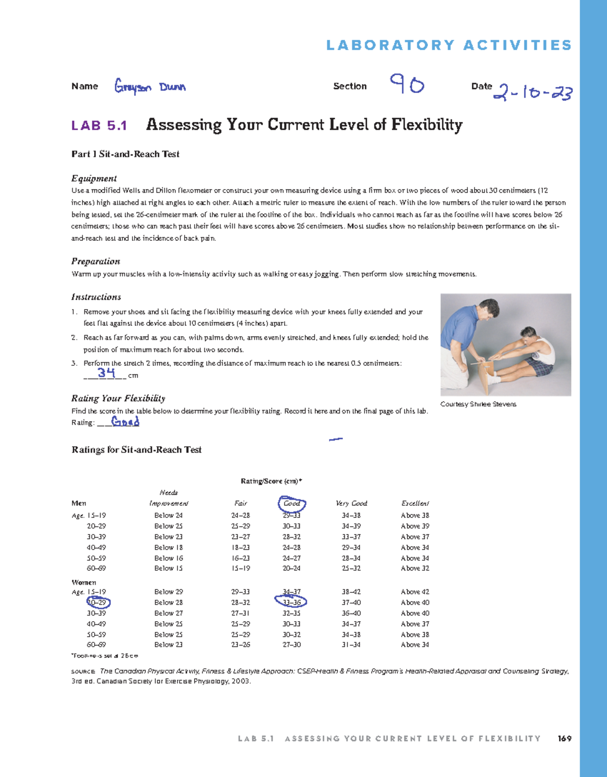 Lab5 - Lab 5.1 assignment - L A B 5. 1 A S S E S S I N G Y O U R C U R R E N T L E V E L O F F L ...