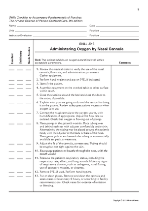 Negative pressure wound therapy - 1 Skills Checklist to Accompany ...