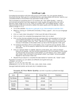 Natural Selection Student Worksheet - Name: Natural Selection Lab ...