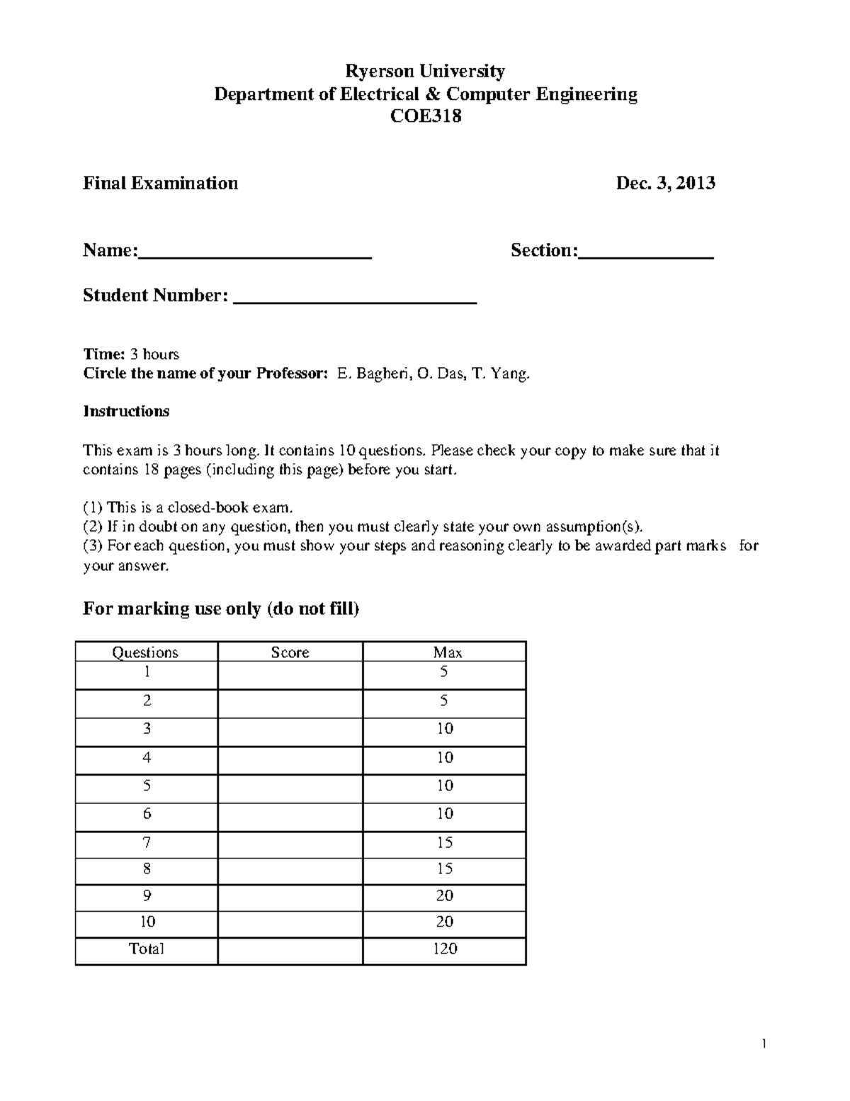 Final 2013 - her - Ryerson University Department of Electrical & Computer Engineering COE Final ...