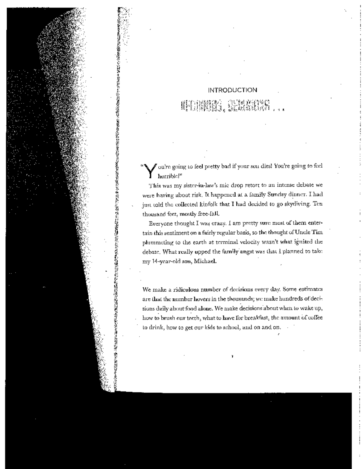 Caulfield+reading - Book helpful - INTRODUCTION DECISIONS. DECISIONS Y ...