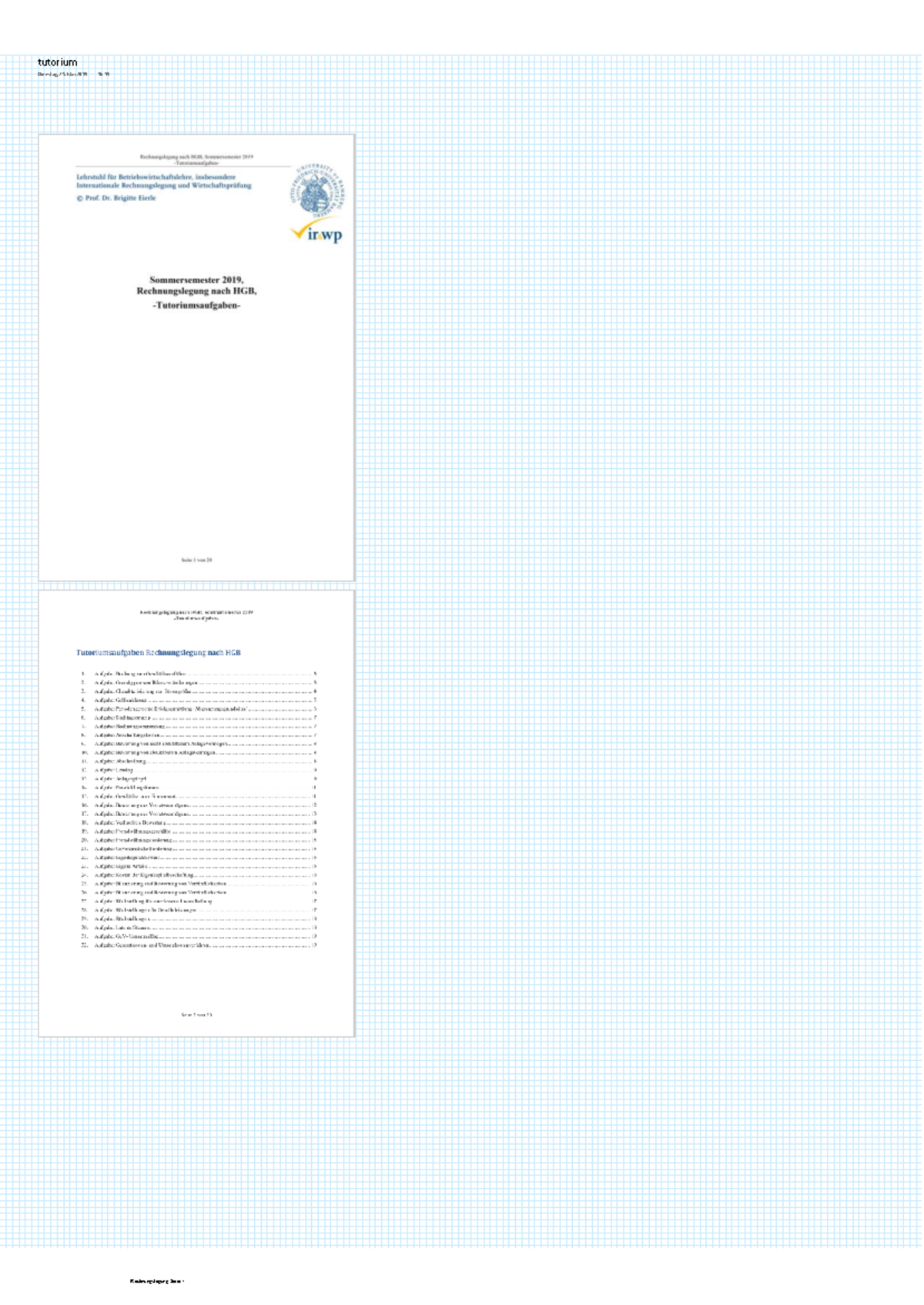 Tutorium HGB - SS 19 - Warning: TT: undefined function: 32 Warning: TT: undefined function: 32 ...