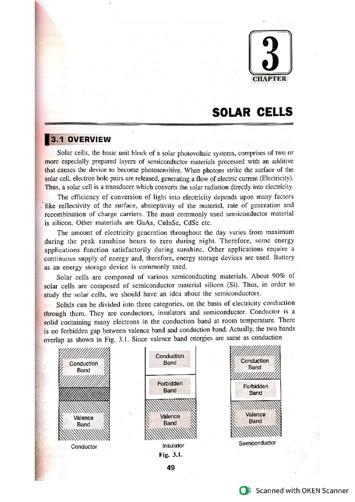 Rer notes 3 - SOLAR CELL - 3 CHAPTER SOLAR CELLS 3 OVERVIEW Solar cells ...