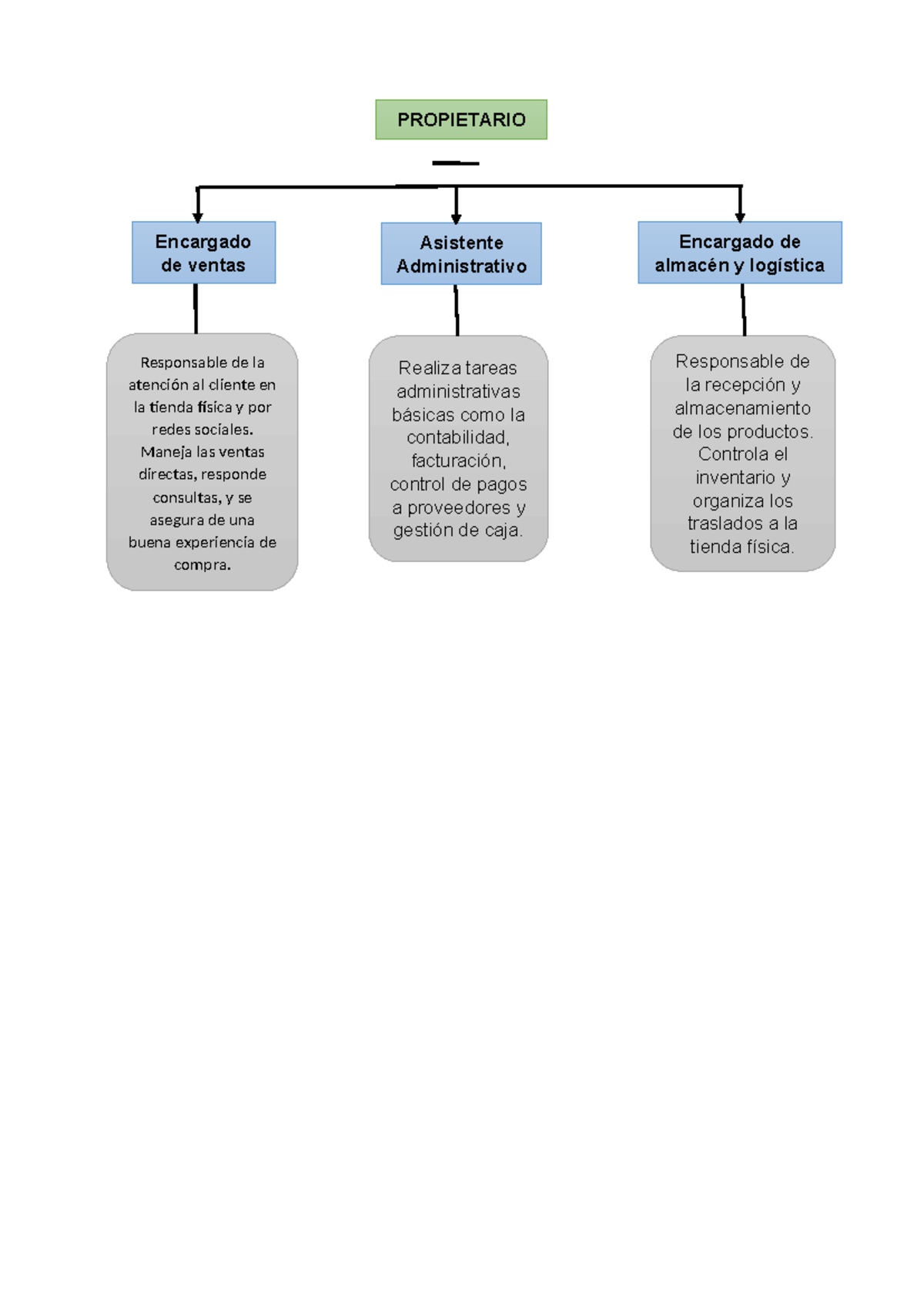 Origrama - wsdcv - PROPIETARIO Encargado de almacén y logística ...