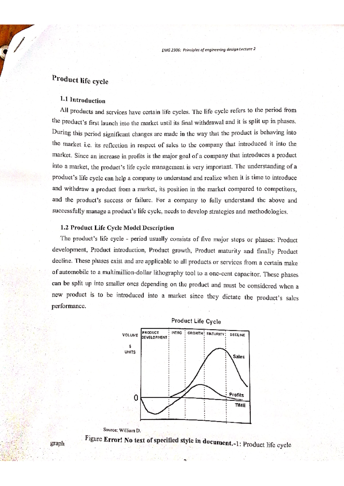Product lifecycle - Dr p m - Mechanical engineering - Studocu
