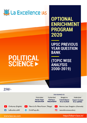 IVC 100 Facts for UPSC - UPSC 2020 Topic – Indus Valley Civilization ...