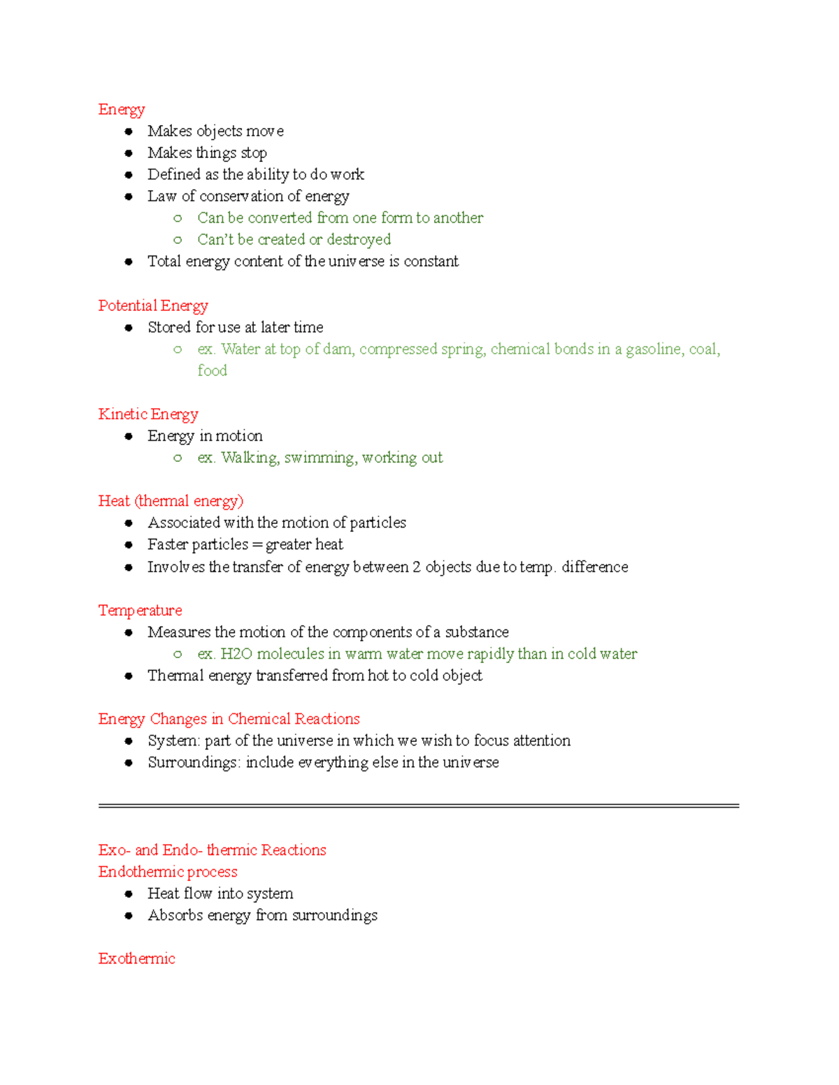 Chapter 10 Energy - Energy Makes objects move Makes things stop Defined ...
