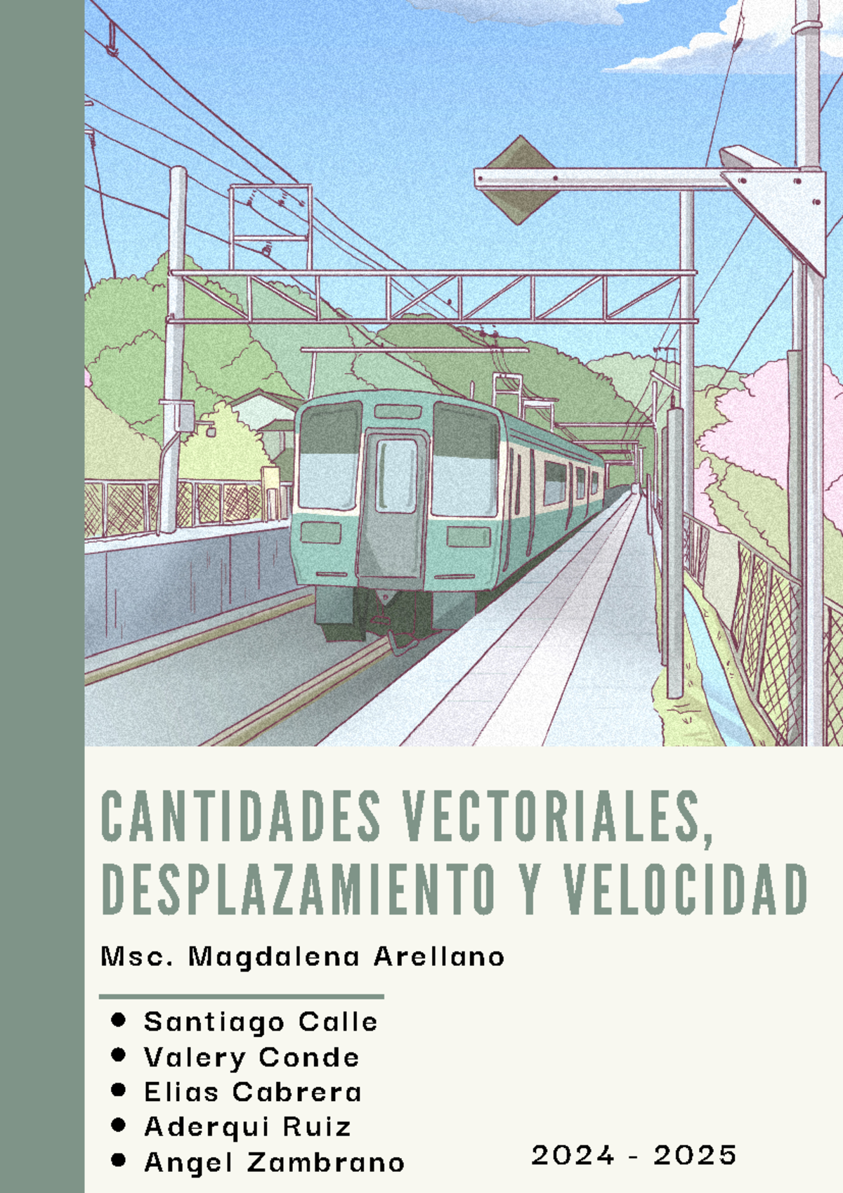 E - sasdasd - CANTIDADES VECTORIALES, DESPLAZAMIENTO Y VELOCIDAD ...