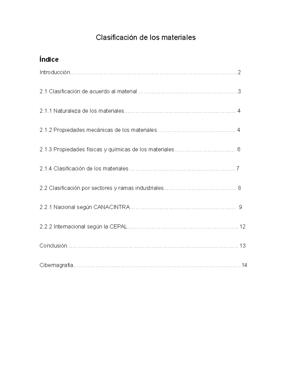 Clasificacion de los materiales - Clasificación de los materiales - Studocu