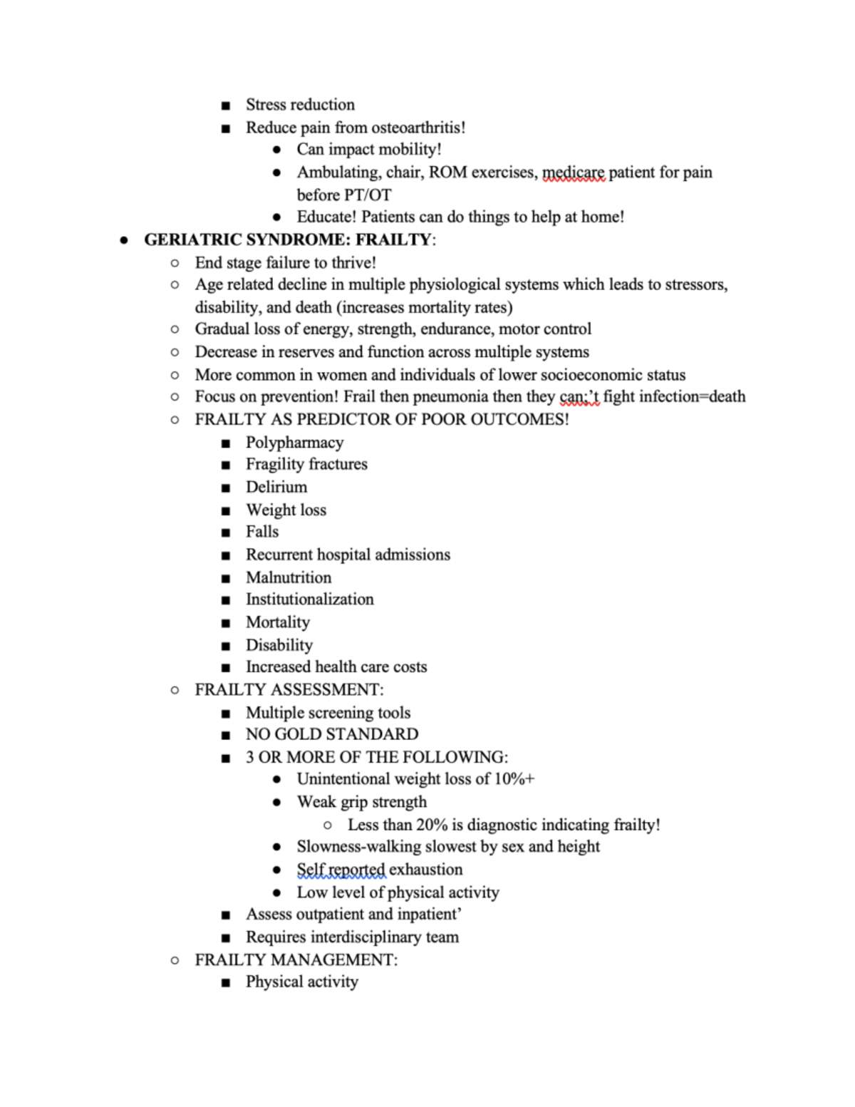 Musculoskeletal notes page 4 - NURS 421 - Studocu
