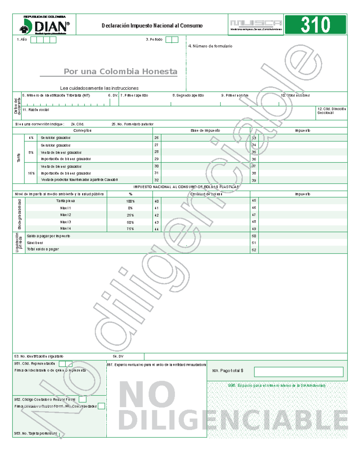 Formulario 310 2019 - Es bueno para el aprendizaje de nuestros días y ...
