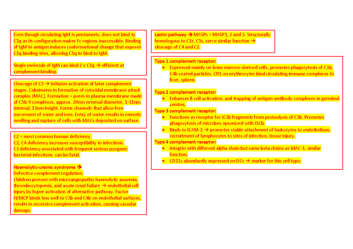 Complement in immune system part 2 - Warning: TT: undefined function: 32 Even though circulating ...