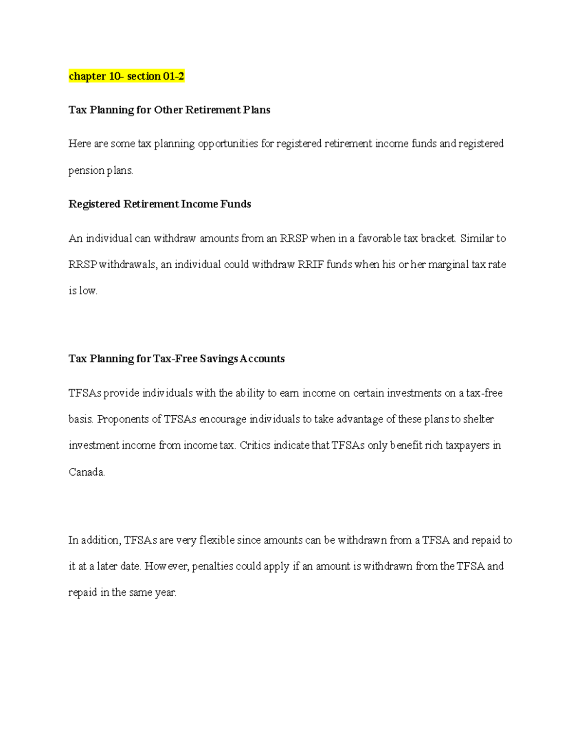 Chapter 10- section 01-2, Byrd&chen's Canadian tax principles - chapter ...