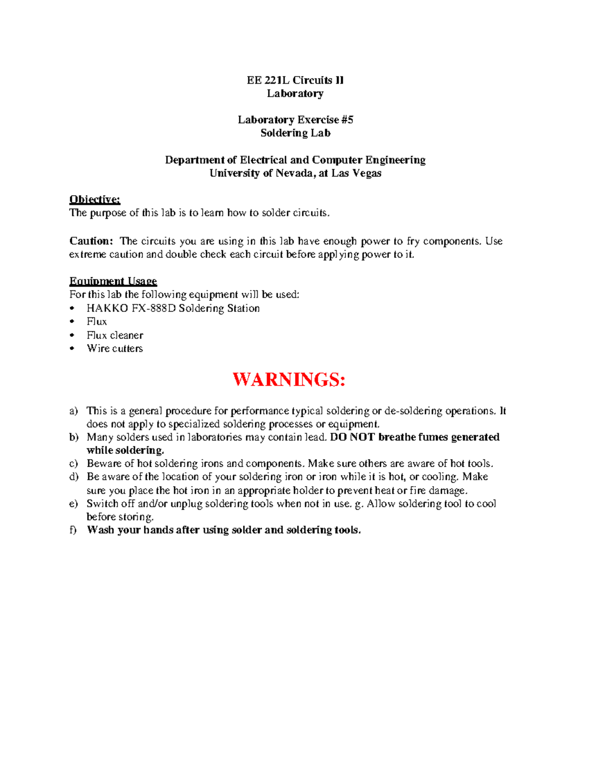 Tutorial work - 5 - Warning: TT: undefined function: 22 EE 221 L Circuits II Laboratory ...