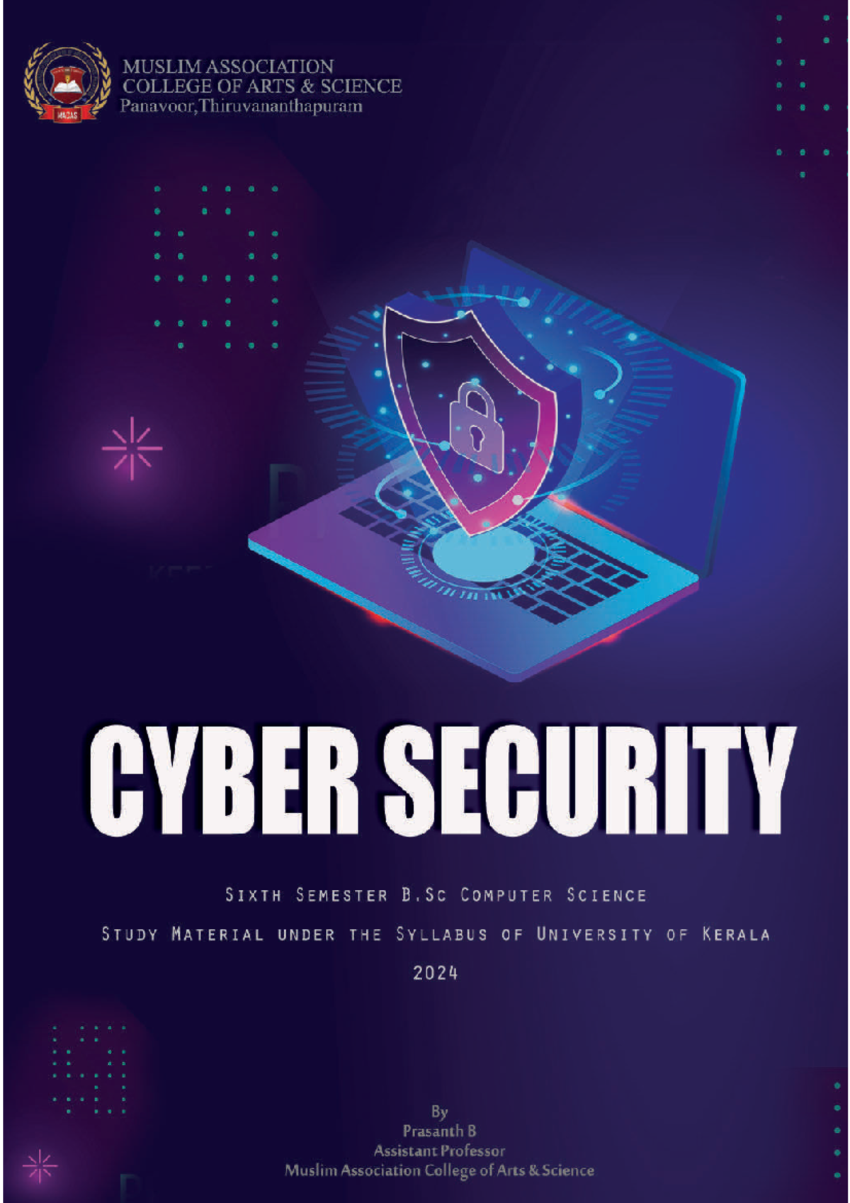 Cyber Security FULL 2024 - MUSLIM ASSOCIATION COLLEGE OF ARTS AND ...