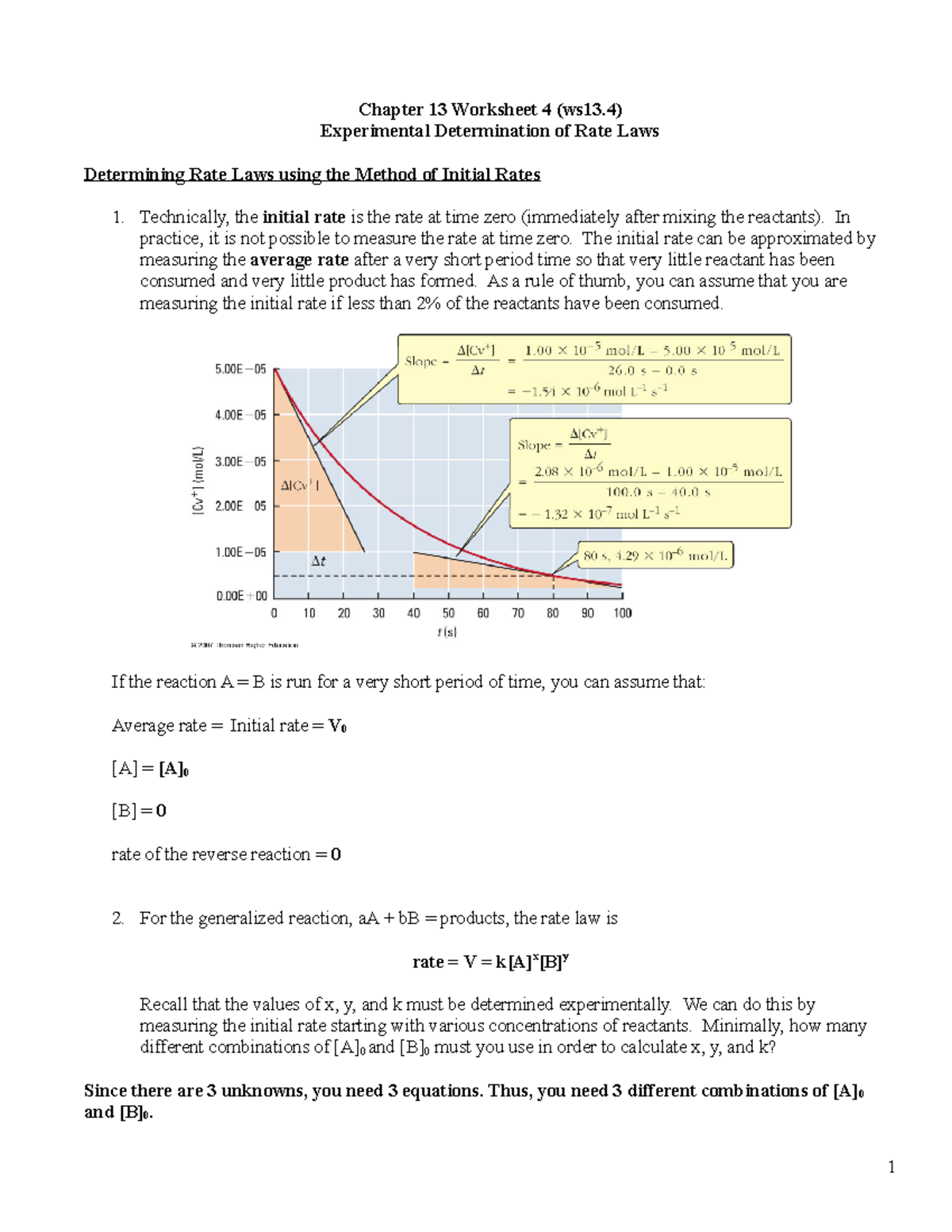Copy of keyws 13 - A chemistry virtual lab - Chapter 13 Worksheet 4 ...