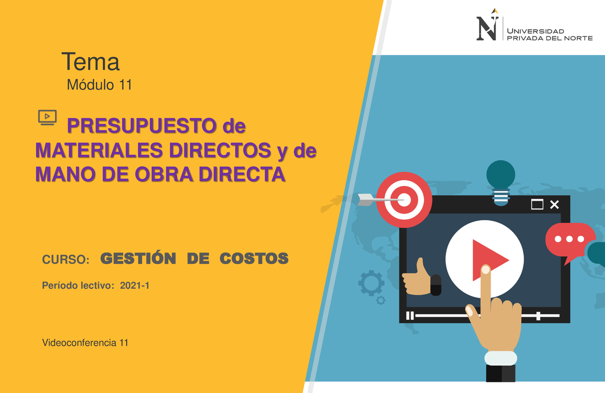 PPT Modulo 11-Presupuesto de materiales directos y presup de mano de ...