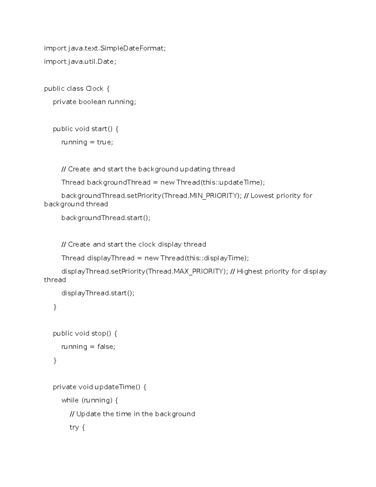 WA3 - CS 1103-01 - import java.text; import java.util; public class ...