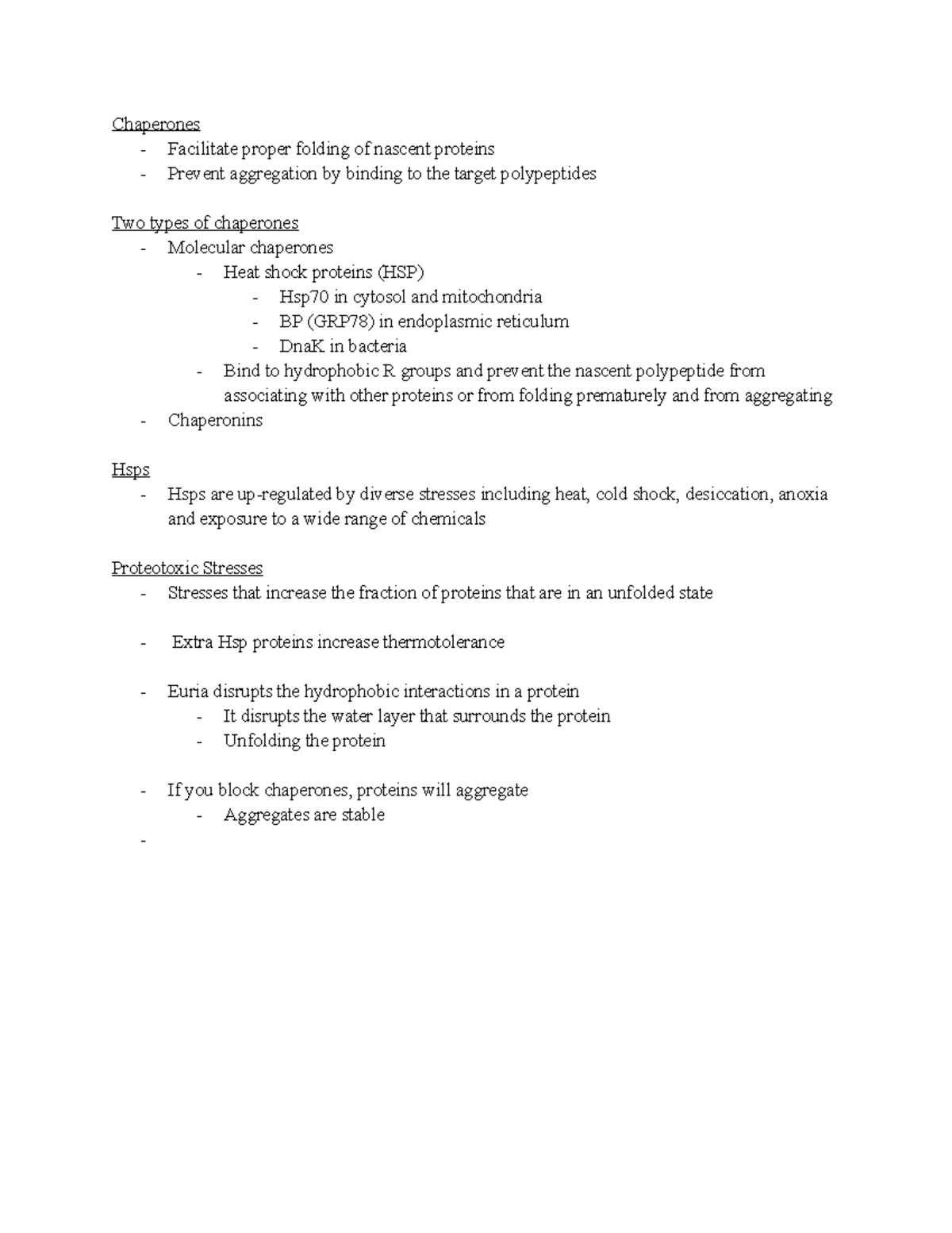 Chaperones and Chaperonins - Sep 23, 2022 - Chaperones - Facilitate ...