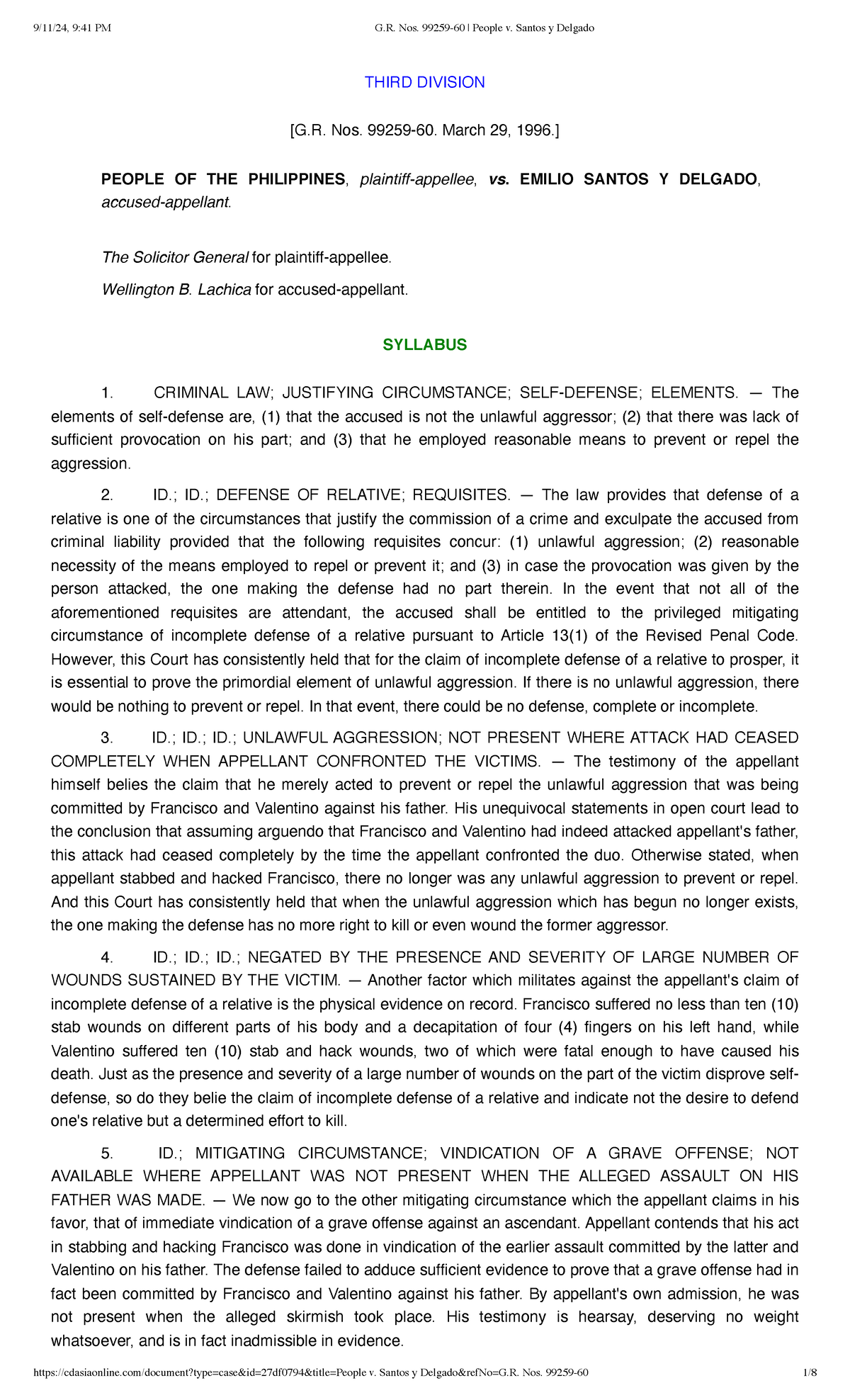 12. G.R.-Nos - 12. G.R.-Nos.-99259-60-_-People-v.-Santos-y-Delgado.pdf 225.7 KB - THIRD DIVISION ...