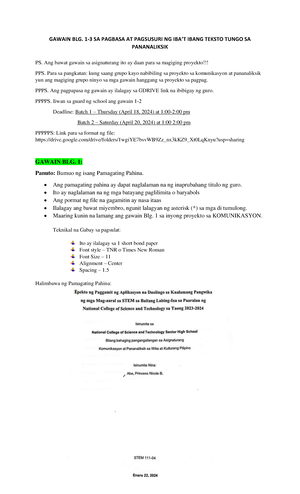 5E's SEMI- Detailed Lesson PLAN IN Science IV 3 - 5E's SEMI-DETAILED ...