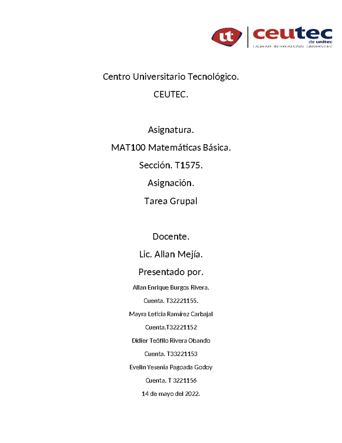 Portada - repaso - Bases Biologicas - Centro Universitario Tecnológico ...