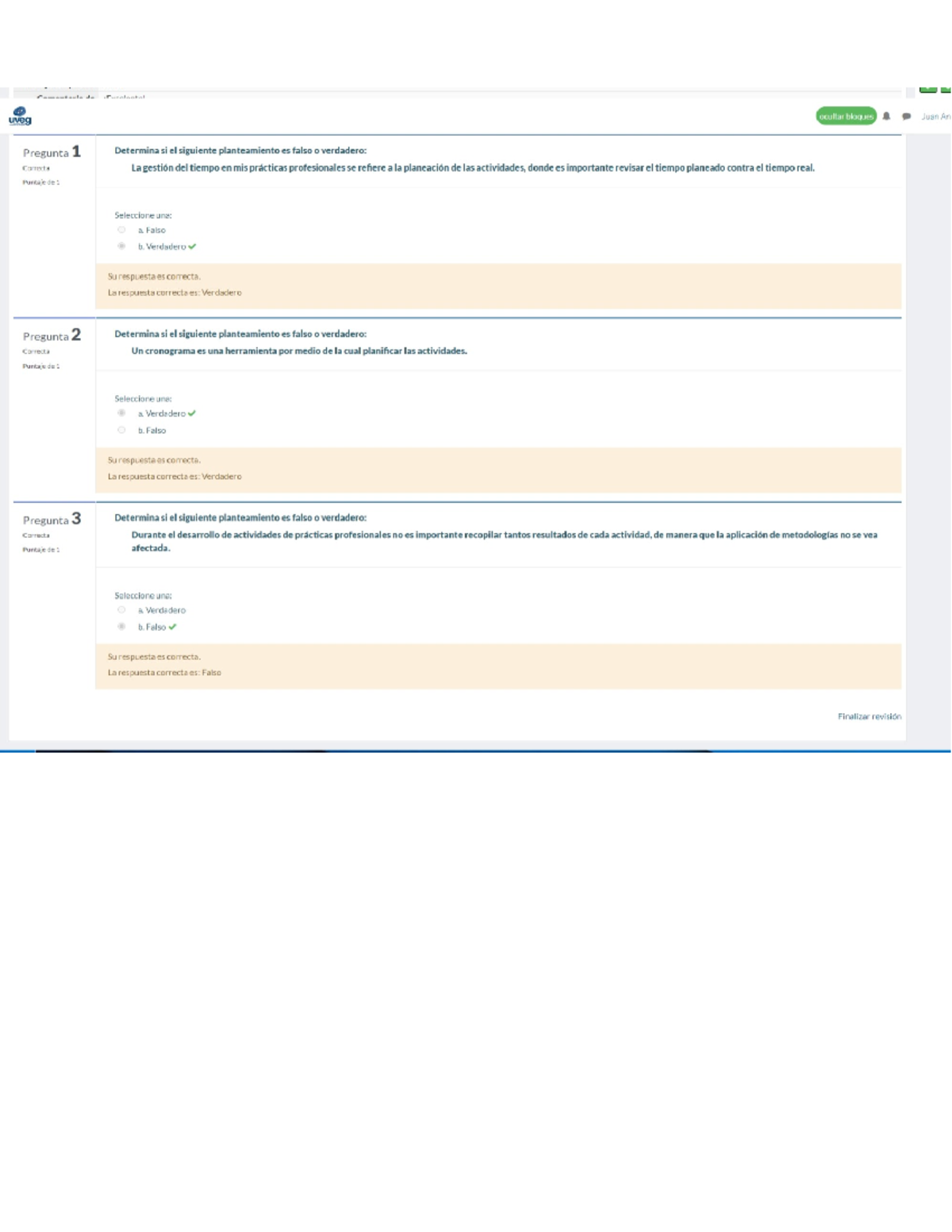 L3. Gestión de recursos de la práctica profesional - Ejercicio - Estadía profesional 1 - Studocu