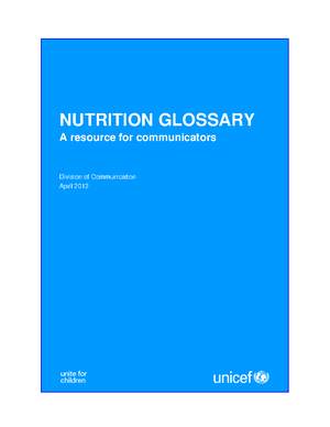 Food-and-nutrition key-terms-and-definitions - Food and nutrition: Key ...