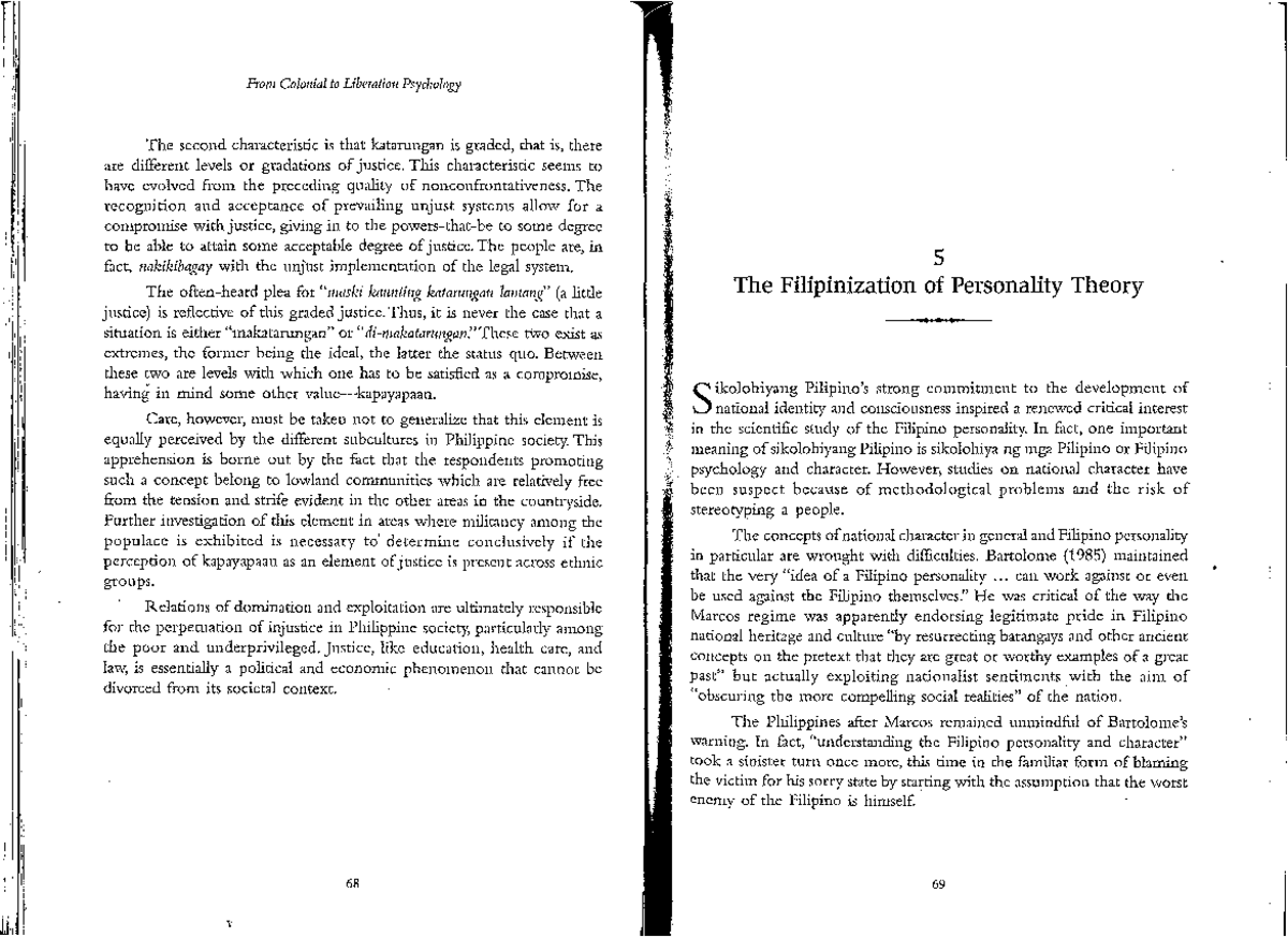 M3 Filipinization Theory - I•. 1 i I ,, I I '' ;,.I 'I' I.,I•' I ' ' I ...